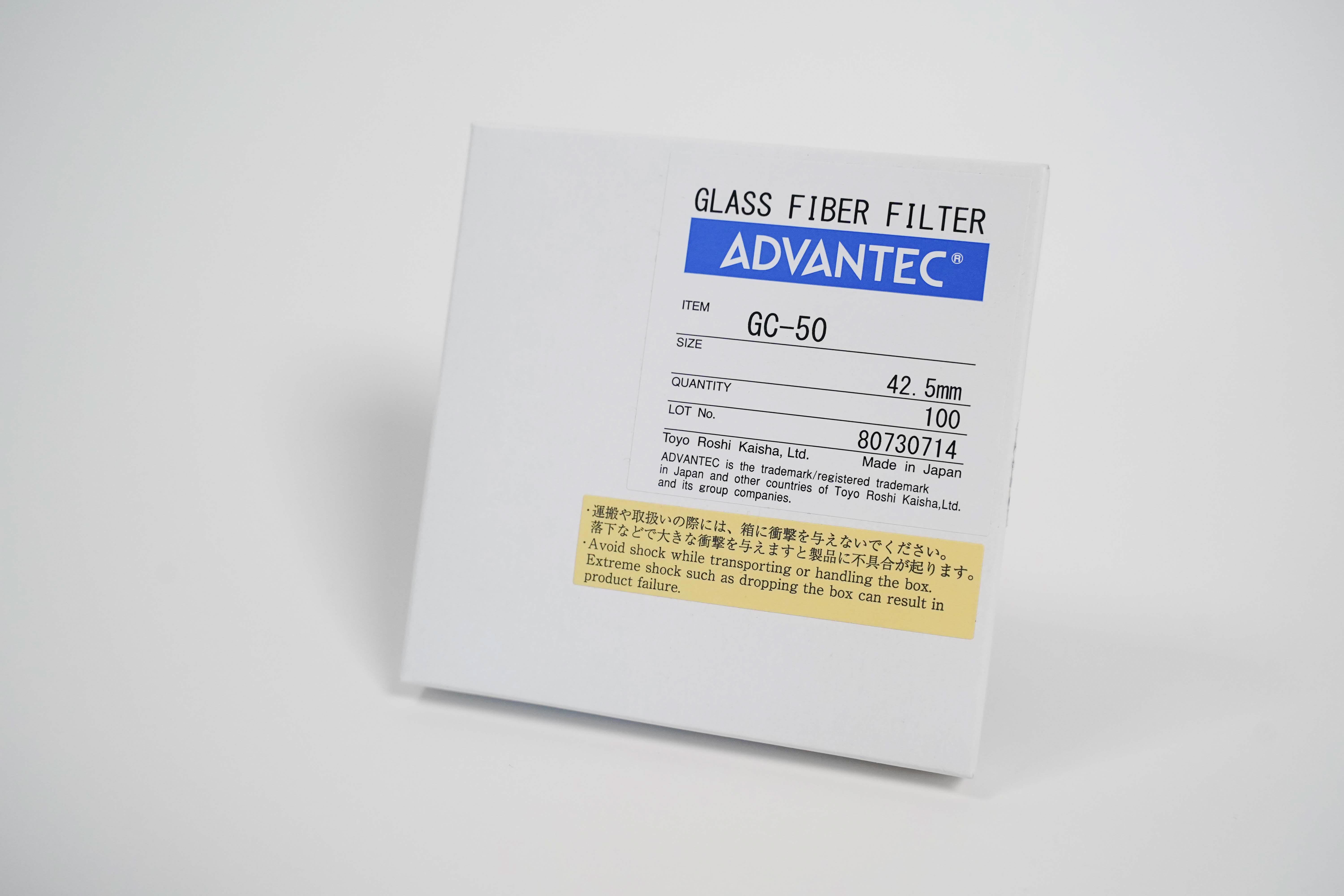 Glass Fiber Filter FG85 150mm 100pk - Enviropore